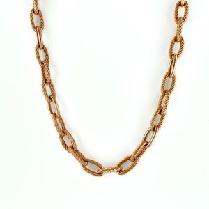 Jewelry | 14k Italian Yellow Gold Polished And Braided Interlocking ...